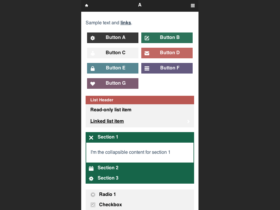30+ JQuery Mobile Themes & Templates