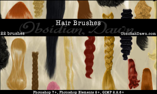 37+ Photoshop Hair Texture Brushes - PSD, AI, Vector, EPS