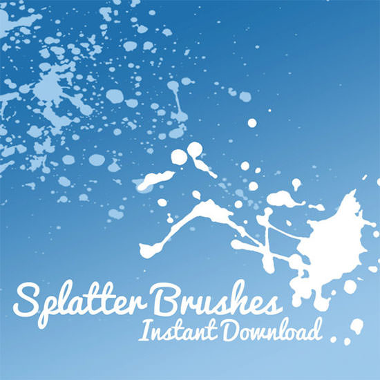 110+ Best Downloadable Photoshop Paint Splatter Brushes Gallery ...