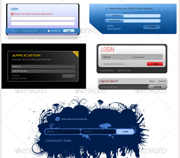 39+ Best Free Form Elements for UI Designers
