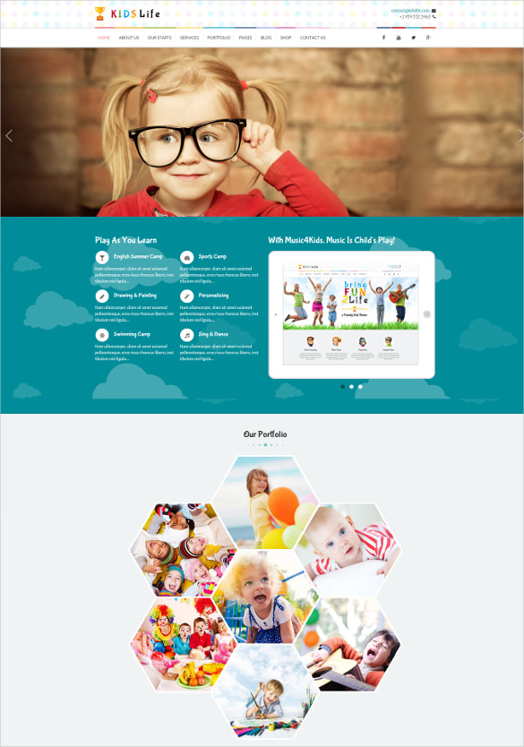 23+ Google Website Themes & Templates