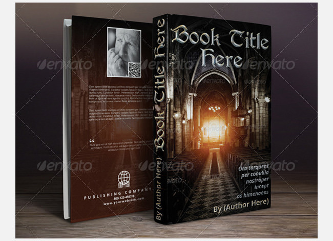 Book Cover Design Template – 54+ PSD & Illustration Formats Download ...
