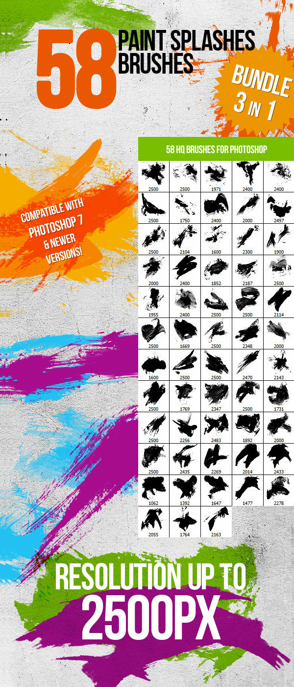 995+ Photoshop Paint Brushes | Brushes