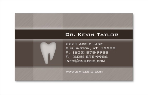 44+Dental Business Card Templates - PSD, Word, AI | Free & Premium ...