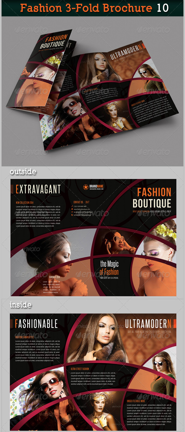 Fashion Brochure Template - 52+ Free PSD, EPS, AI, Indesign Format ...