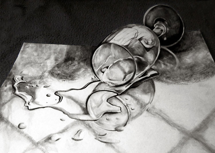 26+ 3D Pencil Drawings - Pencil Drawings & Designs