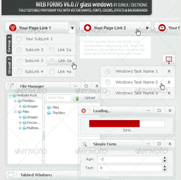 39+ Best Free Form Elements for UI Designers | Free & Premium Templates