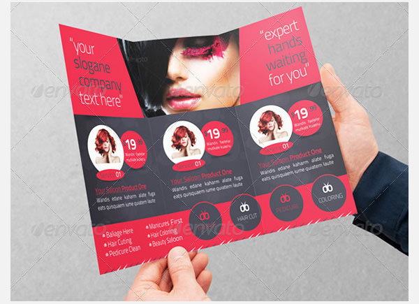 36+ Beauty Parlour Brochure Templates - PSD, InDesign