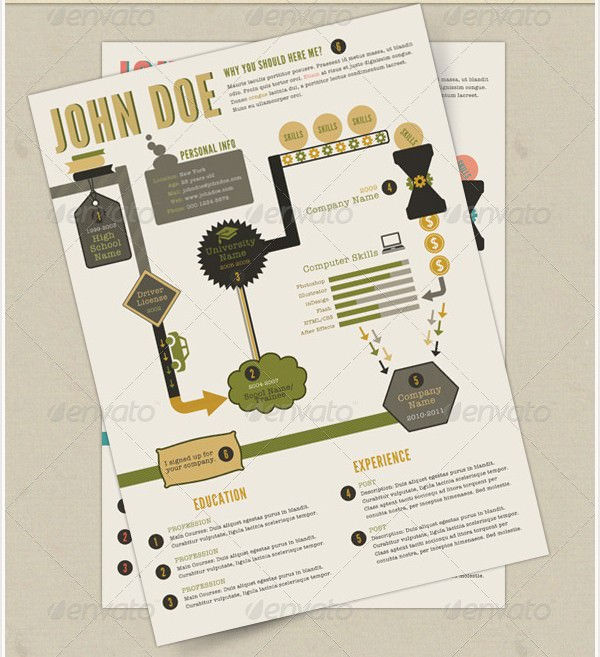 33+ Infographic Resume Templates - Free Sample, Example, Format Download