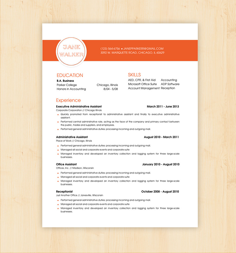 54+ Basic Resume Templates - Pdf, Doc, Psd