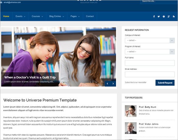 24+ Education HTML5 Themes & Templates