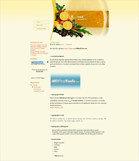 Food, Recipe Blog Website Templates & Themes | Free & Premium
