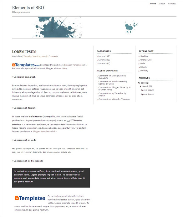 30+ Best SEO Blog Templates | Free & Premium Themes