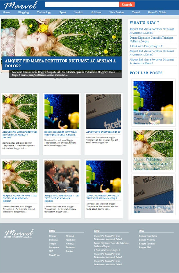 30+ Best SEO Blog Templates | Free & Premium Themes