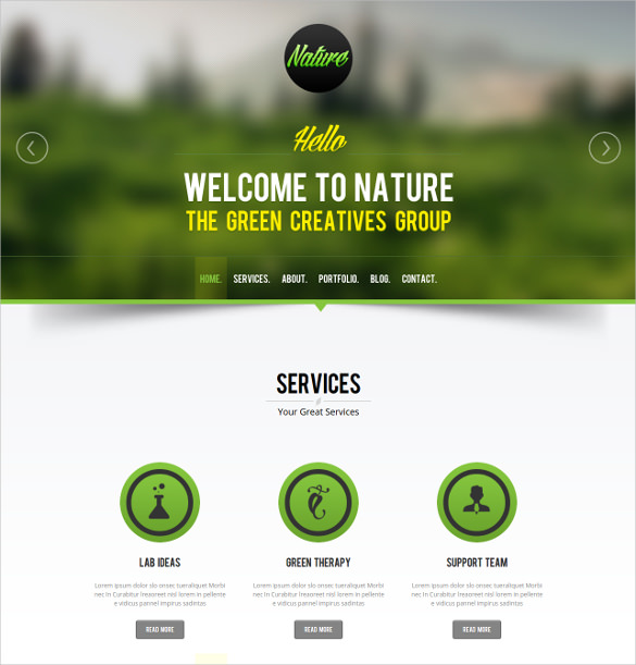 50 HTML5 Page Themes Templates