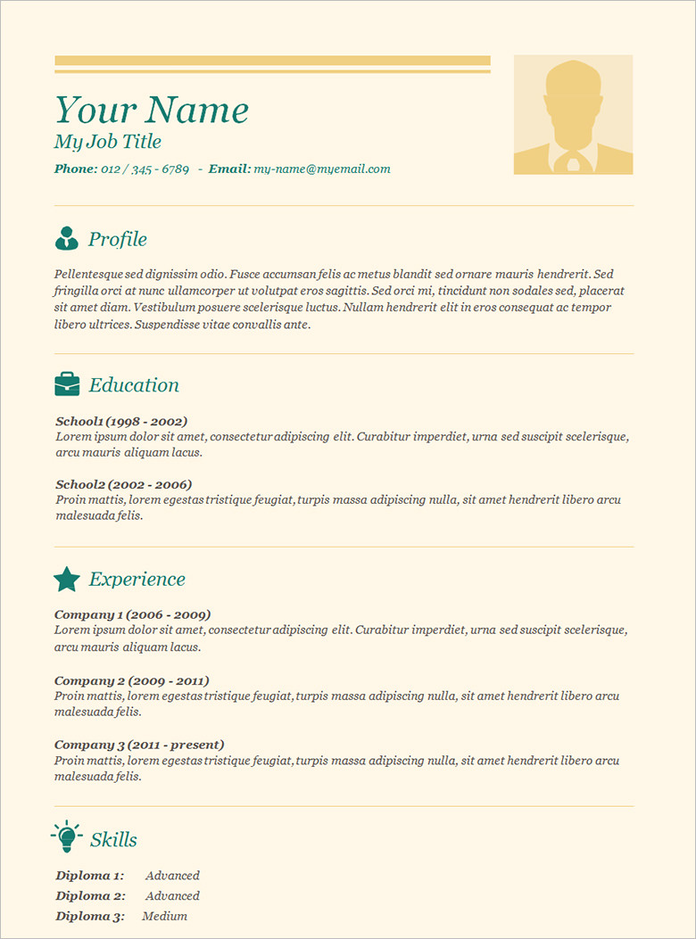 54 Basic Resume Templates PDF DOC PSD