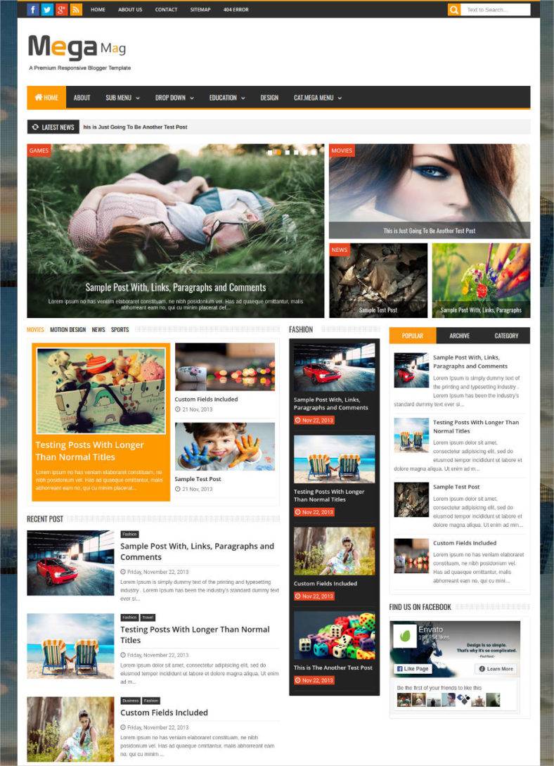 30+ Best SEO Blog Templates | Free & Premium Themes