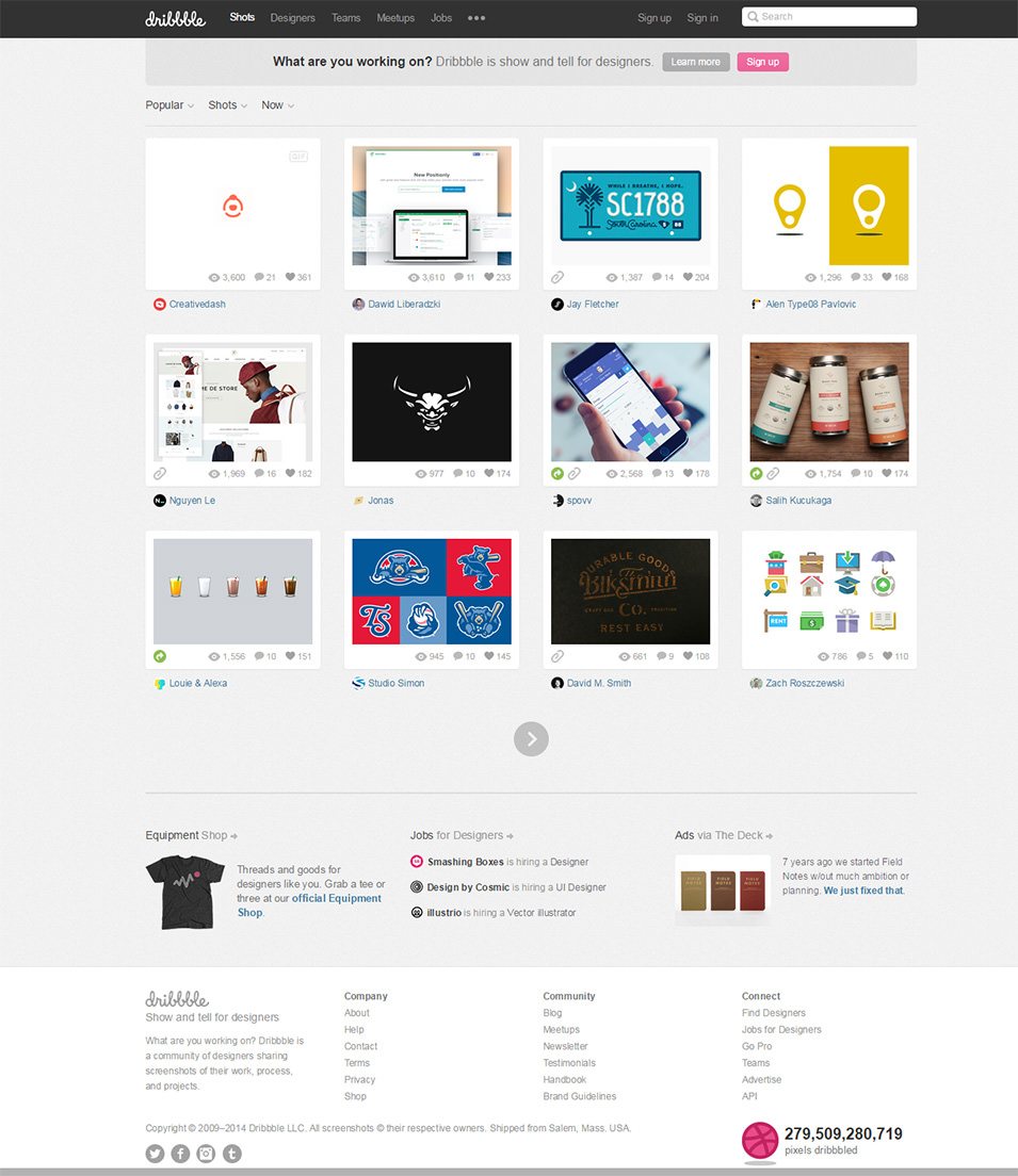 35+ Inspiring Graphic Design Websites