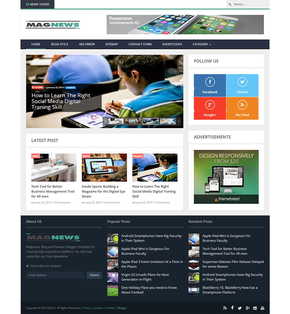 30+ Best SEO Blog Templates | Free & Premium Themes