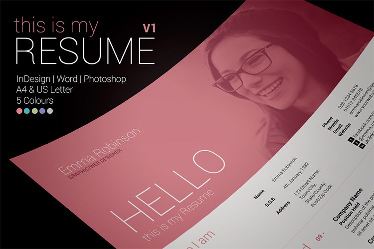 Free 38+ HTML5 Resume Templates - Free Samples, Examples Format Download!