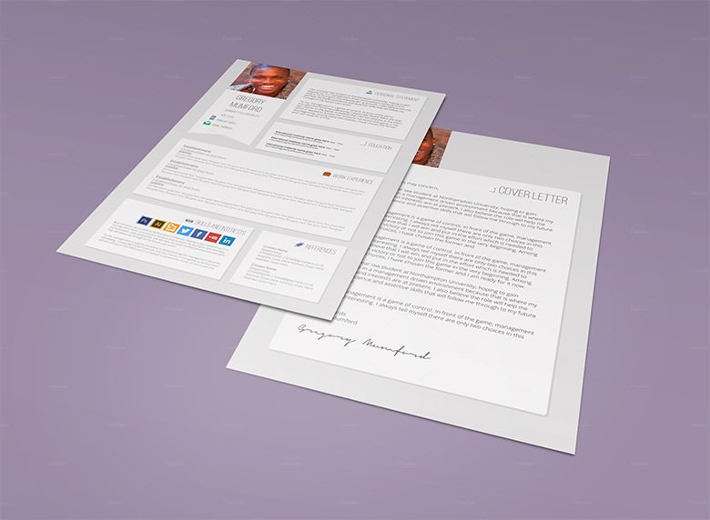 71+ CV Templates - PDF, DOC, PSD, AI