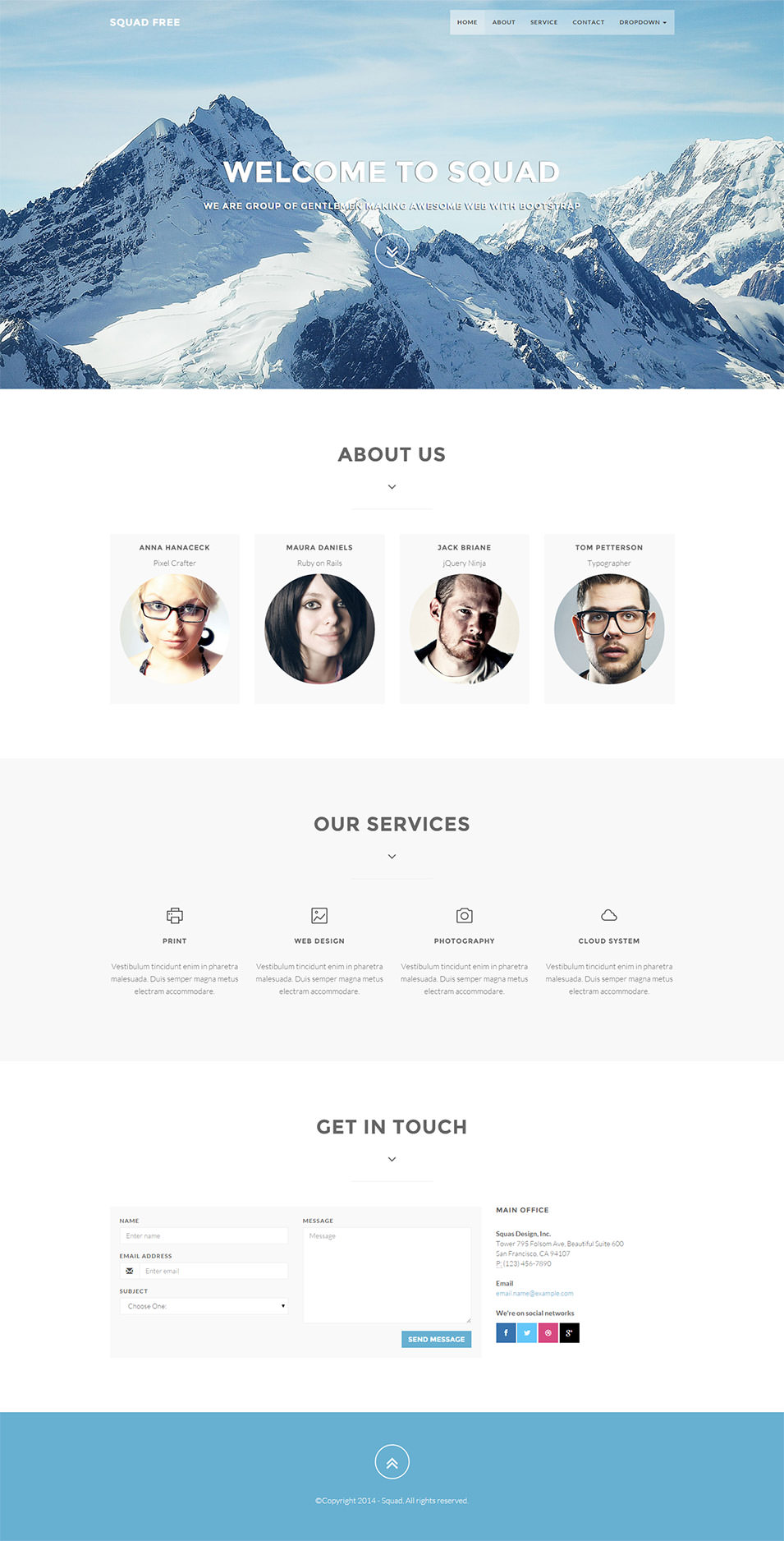 22+ Best Free CSS3 Websites Templates for Design Inspiration