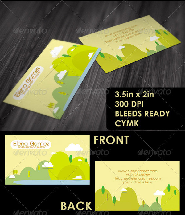 56+ Teachers Business Cards - AI, Ms Word, Publisher