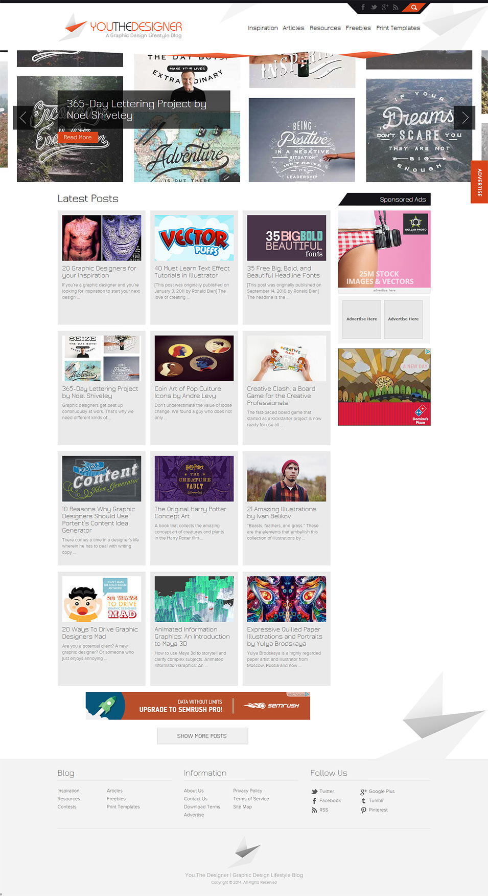 35+ Inspiring Graphic Design Websites