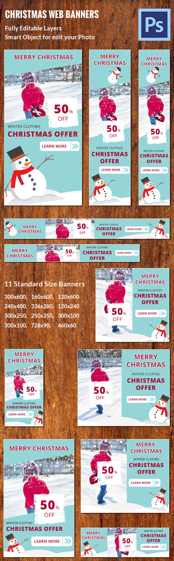 Banner Ad Template 50 Free PSD Format Download 
