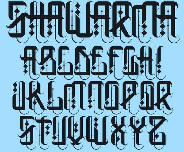 44+ Arabic Calligraphy Fonts
