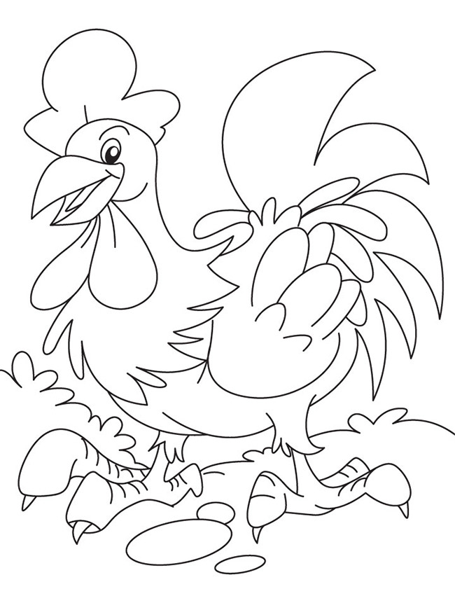 Chicken Template - Animal Templates