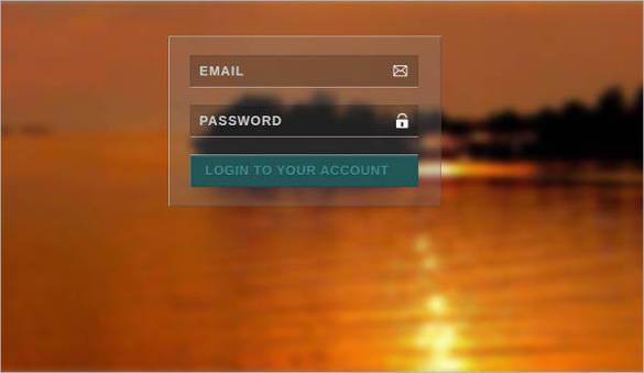32+ Remarkable HTML & CSS Login Form Templates Download!