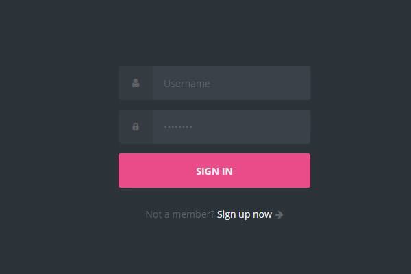 32+ Remarkable HTML & CSS Login Form Templates Download!