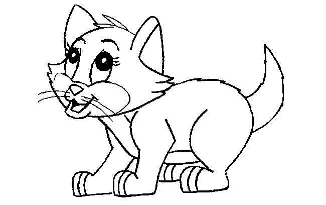 Cat Shape Template - Animal Templates | Free & Premium Templates