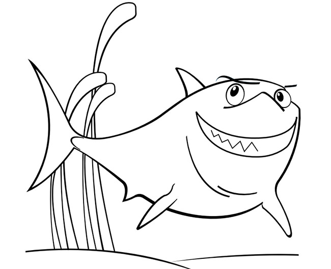 55+ Shark Shape Templates, Crafts & Colouring Pages