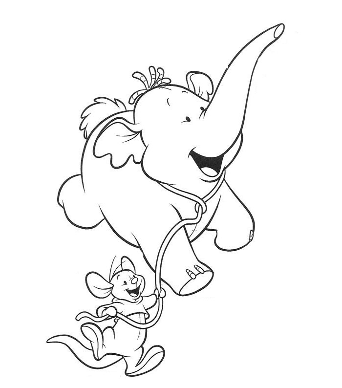 Elephant Template - Animal Templates