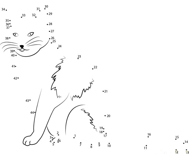61+ Cat Shape Templates, Crafts And Colouring Pages