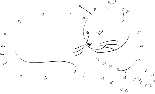 61+ Cat Shape Templates, Crafts And Colouring Pages