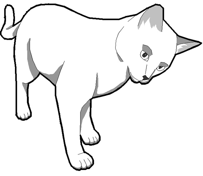 61+ Cat Shape Templates, Crafts And Colouring Pages