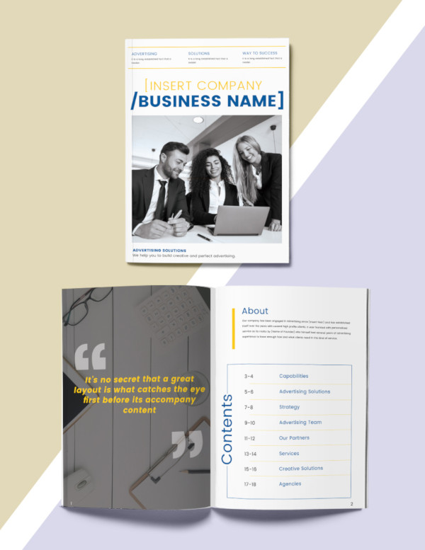 47+ Professional Catalog Design Templates - PSD, AI, Word, PDF | Free ...