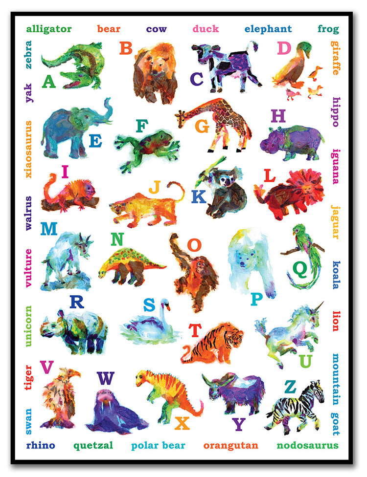 Alphabet Posters - 35+ Free Printable Design Templates