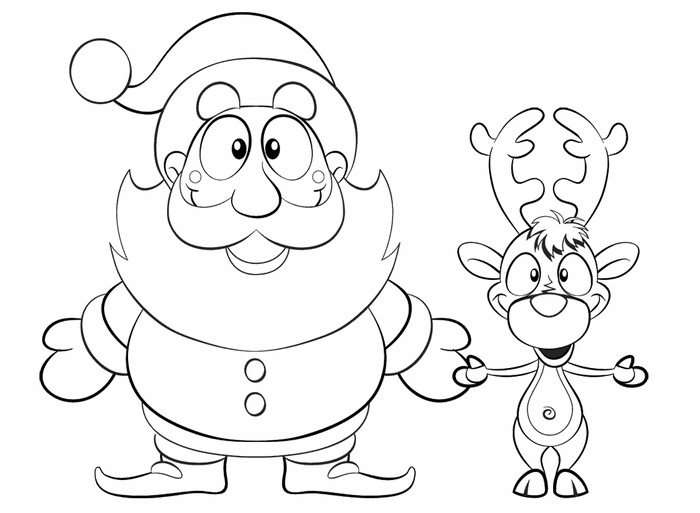 Free 70+ Best Santa Templates Shapes, Crafts & Colouring Pages