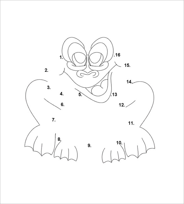 Frog Template - Animal Templates