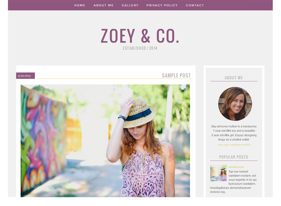 15+ Blog Templates & Themes for Designers