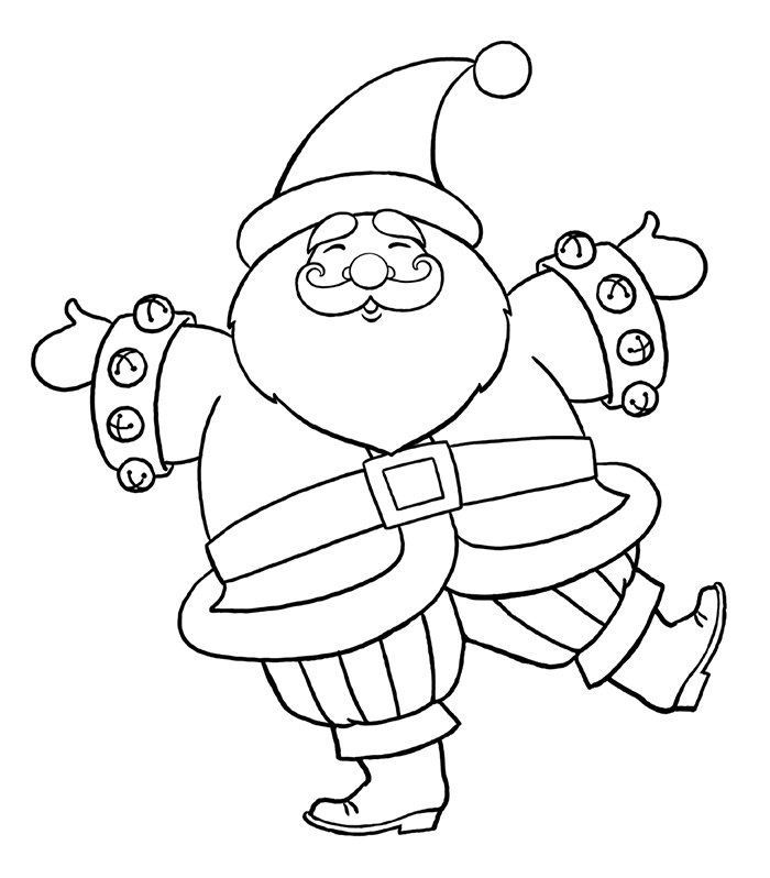 Free 70+ Best Santa Templates Shapes, Crafts & Colouring Pages