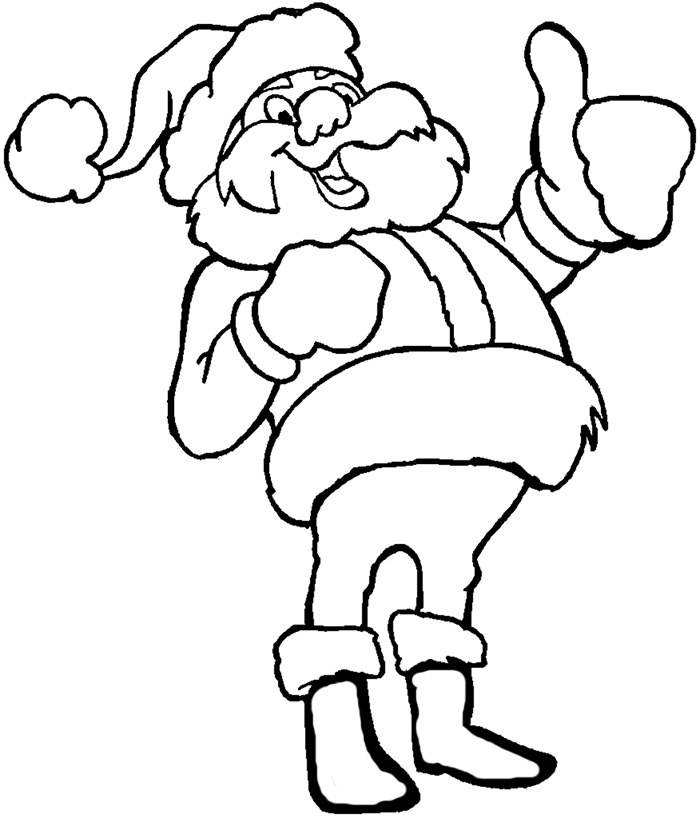 Free 70+ Best Santa Templates Shapes, Crafts & Colouring Pages