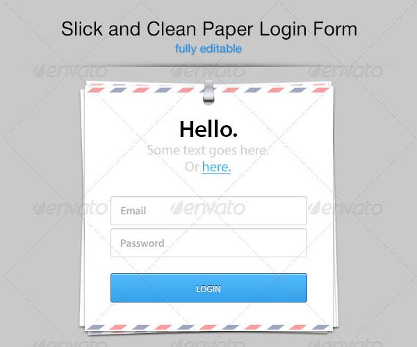 Free 32+ Remarkable HTML & CSS Login Form Templates Download!