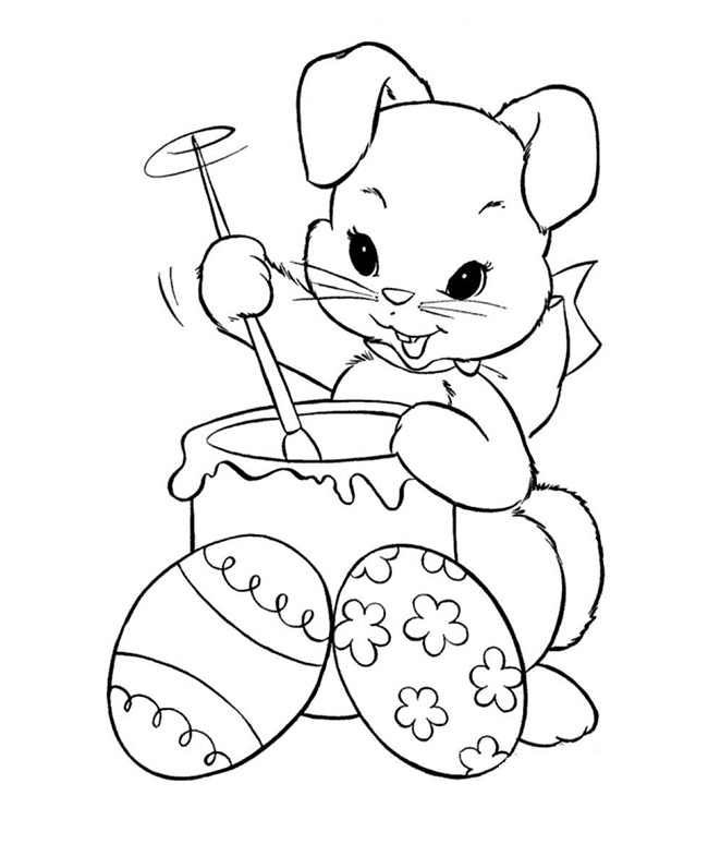 60+ Rabbit Shape Templates and Crafts & Colouring Pages | Free ...