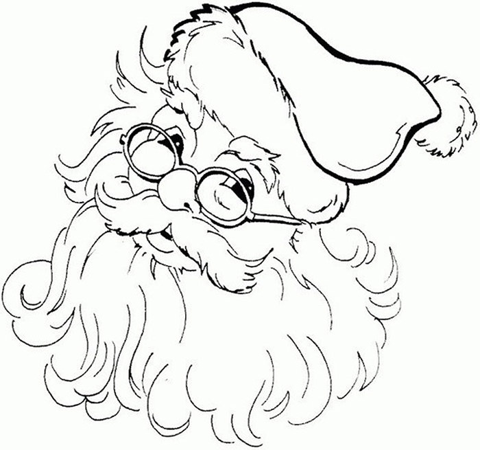 Free 70+ Best Santa Templates Shapes, Crafts & Colouring Pages