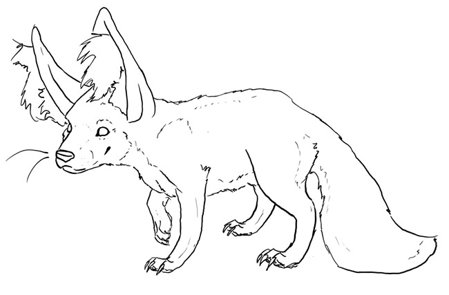 Fox Template - Animal Templates